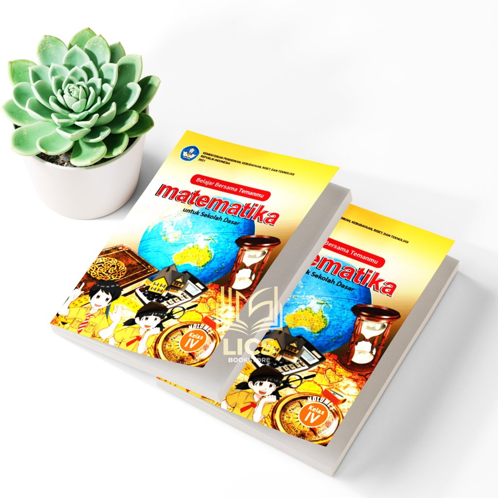 Jual Buku Siswa SD Kelas 4 MTK Matematika Volume 1 Kurikulum Merdeka Kemendikbut Ristek Kurmer ...