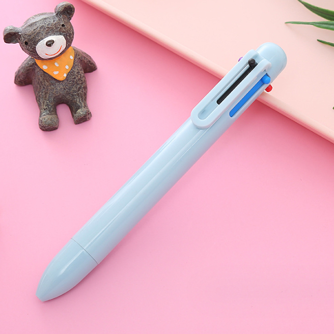 Jual Pulpen 6 warna Bolpen 6 in 1 Bolpoint Macaron Series | Shopee ...