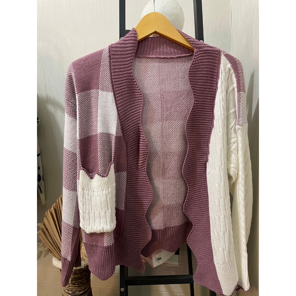 Jual Fluor.Inc - Cardigan Rajut Wanita Oversize Premium / Cardigan ...