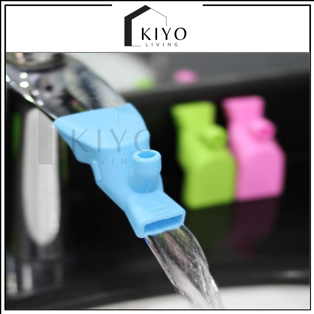 Jual KIYO Sambungan Kran Air Portable Bahan Silikon 2 in 1 Faucet ...