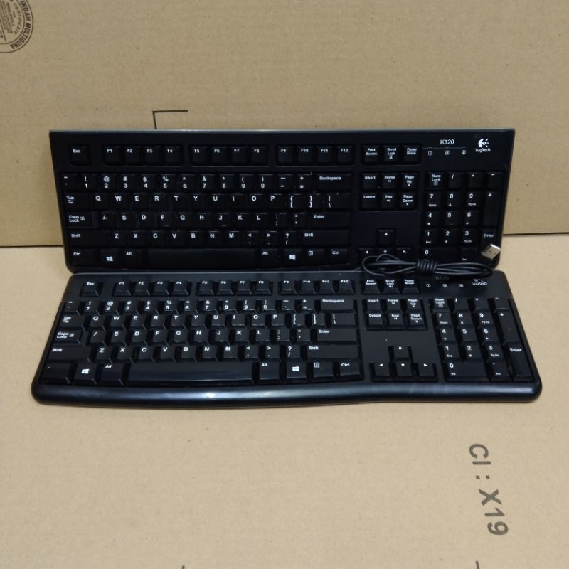 Jual keyboard USB Logitech k120 original bergaransi | Shopee Indonesia