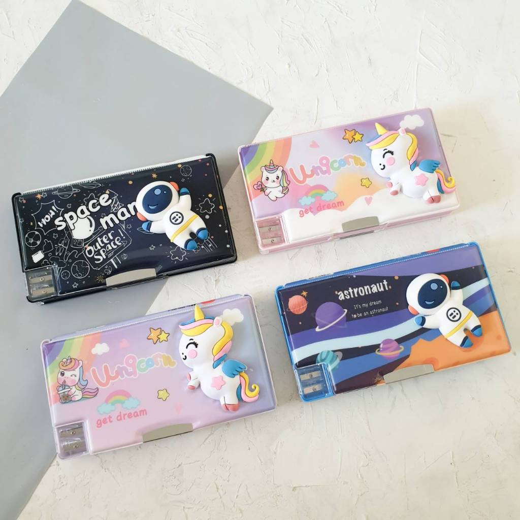 Jual TEMPAT PENSIL / KOTAK PENSIL / PENCIL CASE MAGNET BESAR | Shopee ...