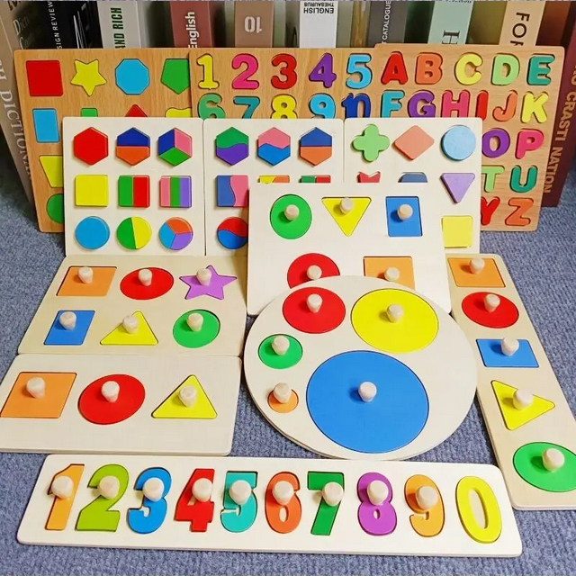 Jual Mainan Edukasi Anak Puzzle / Edukasi Anak Puzzle Bangun Datar ...