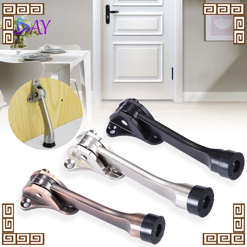 Jual Door Stopper Injak/Penahan Pintu Bahan Zinc Alloy/Door Stop Injak ...