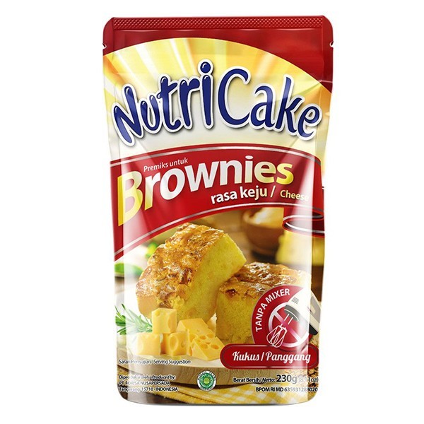 Jual Nutri Cake Brownies 230 g | Shopee Indonesia
