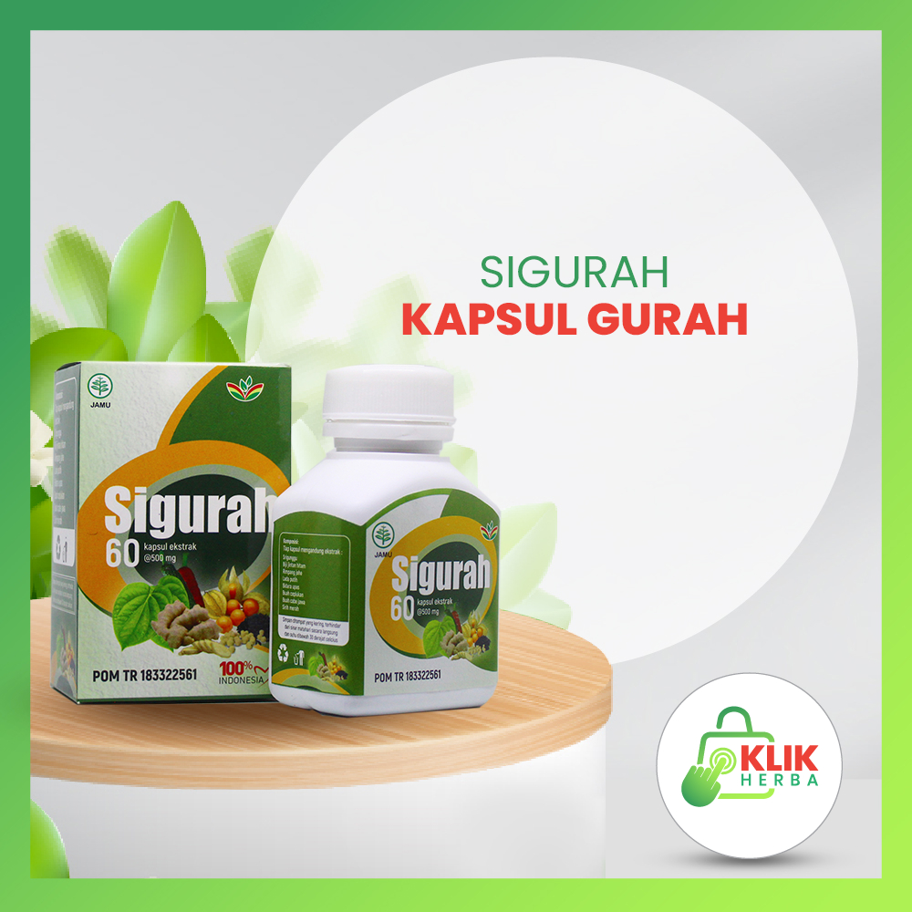 Jual SI GURAH Kapsul Gurah Isi 60 Obat Mnghilangkan Lendir Herbal ...