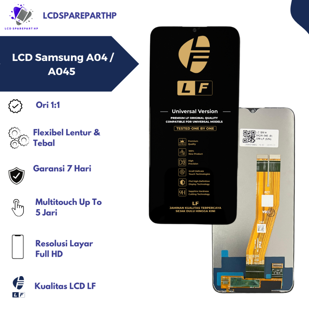 Jual LCD Samsung A04 / A045 Fullset Touchscreen | Shopee Indonesia