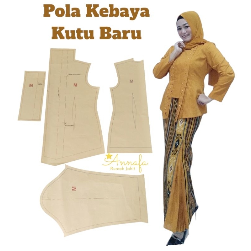 Jual POLA KEBAYA KUTU BARU / Baju Jadoel | Shopee Indonesia