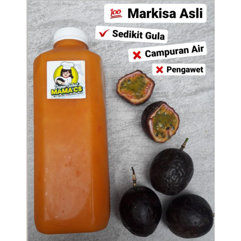 Jual Markisa Homemade Asli 1000ml (1 botol) | Shopee Indonesia