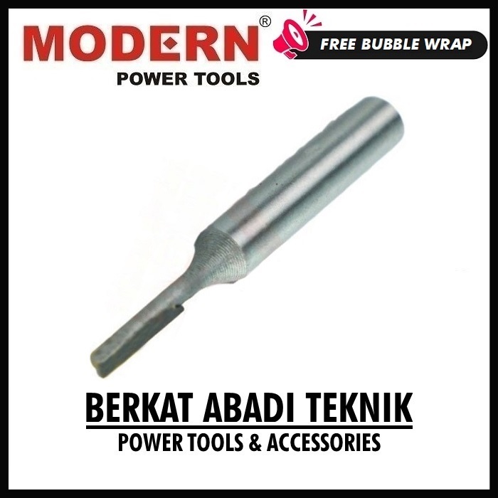 Jual MODERN Mata Router 3 mm Straight Bits Profil Bit 1/4 Inch Shank ...