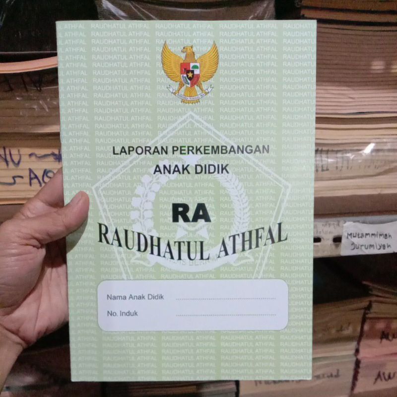 Jual Rapot/Raport RA __ Laporan perkembangan anak didik RAUDHATUL ...