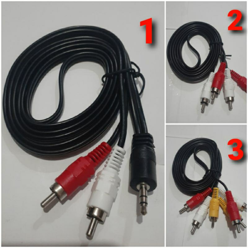 Jual Kabel Jack RCA Berbagai Tipe | Shopee Indonesia