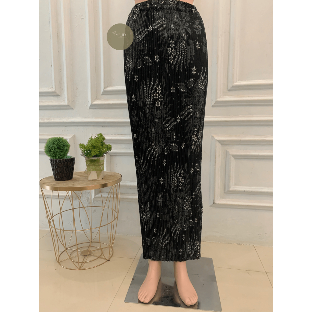 Jual ROK SPAN BATIK PLISKET WANITA DEWASA FOIL PREMIUM BAWAHAN KEBAYA ...