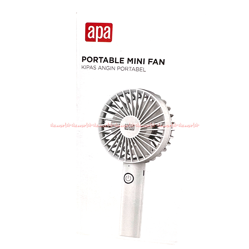 Jual Apa Portable Mini Fan 3inch White Kipas Angin Portable Fan ...