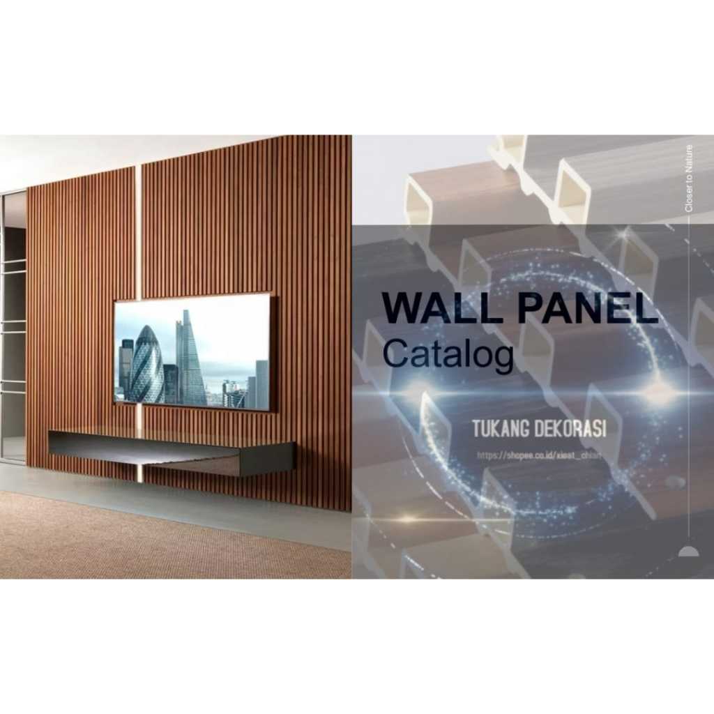 Jual WPC WALL PANEL (PREMIUM) | Shopee Indonesia