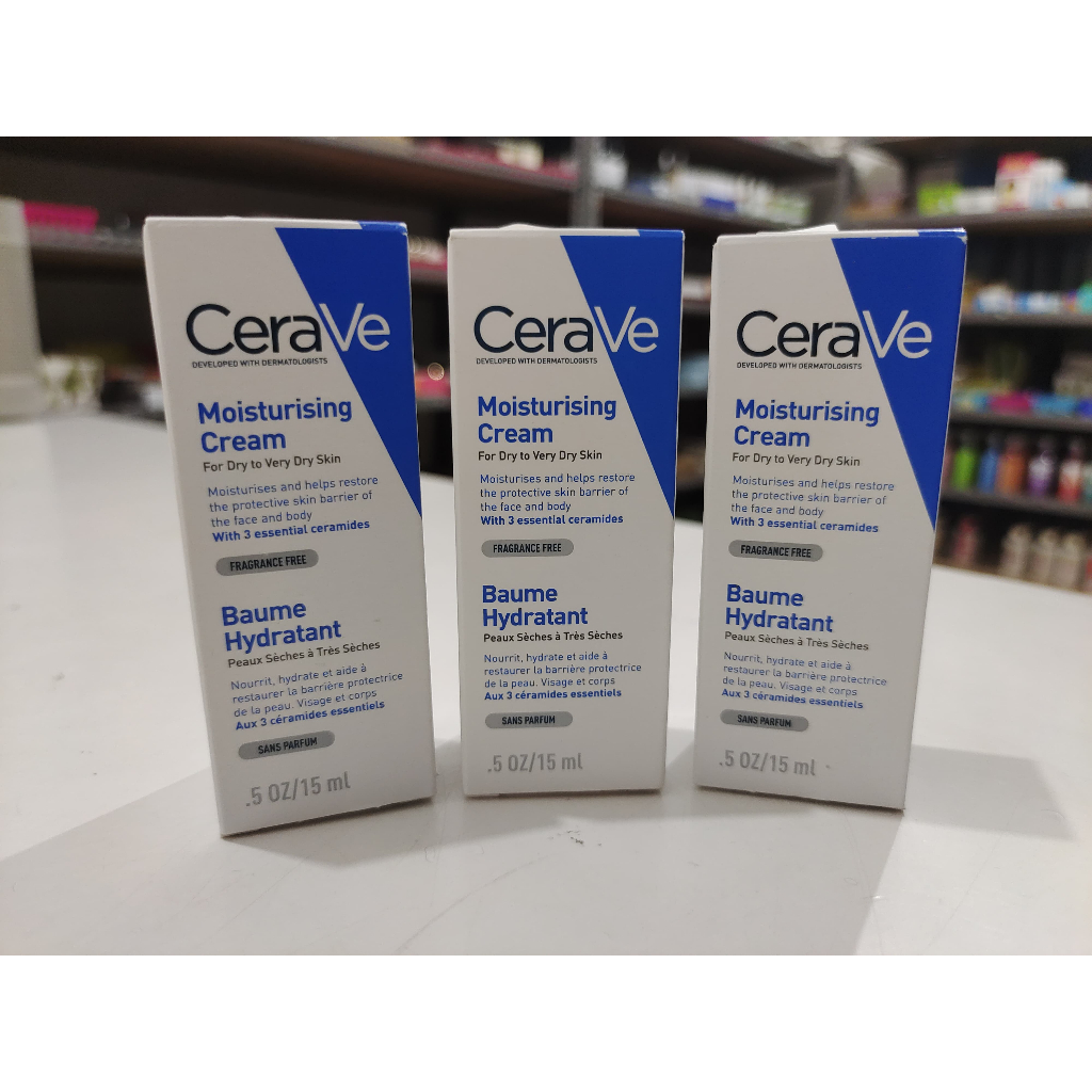 Jual Cerave moisturizing cream - 15ml | Shopee Indonesia