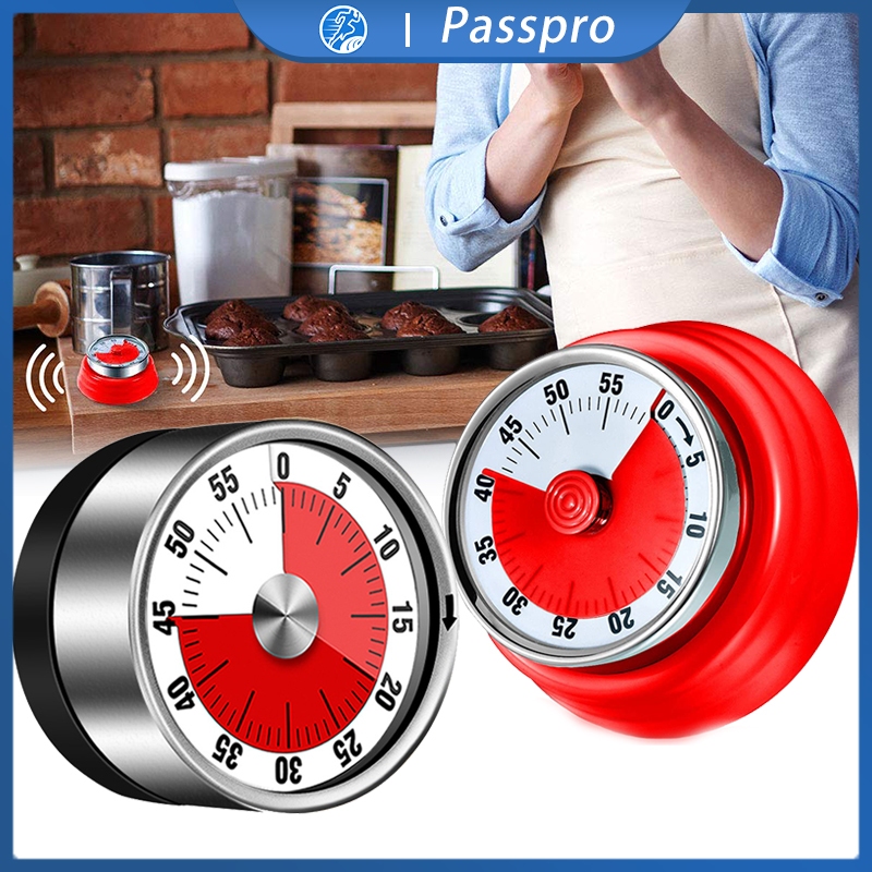 Jual Timer Dapur Magnet Digital Manual Putar Mechanical Timer Timer ...