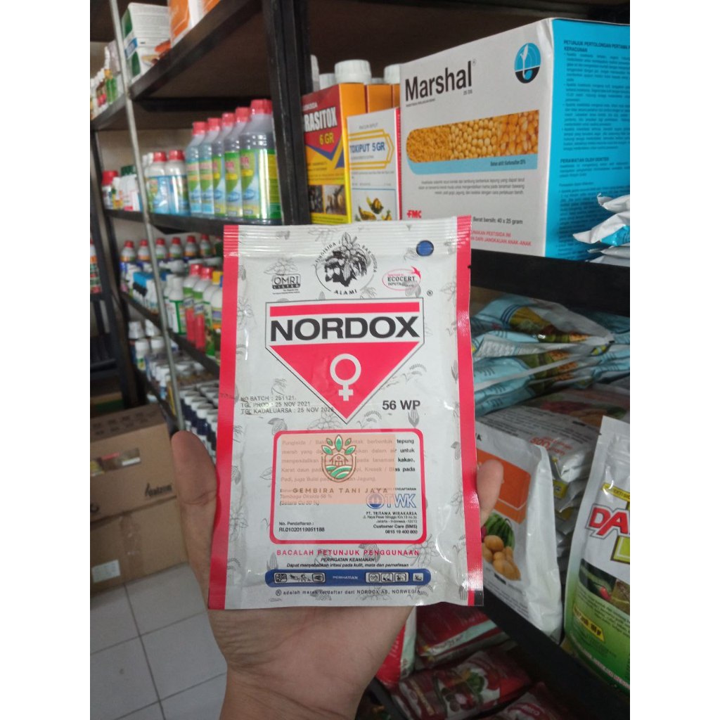 Jual Nordox 56 WP 100 gr Fungisida Bakterisida Pestisida Organik ...