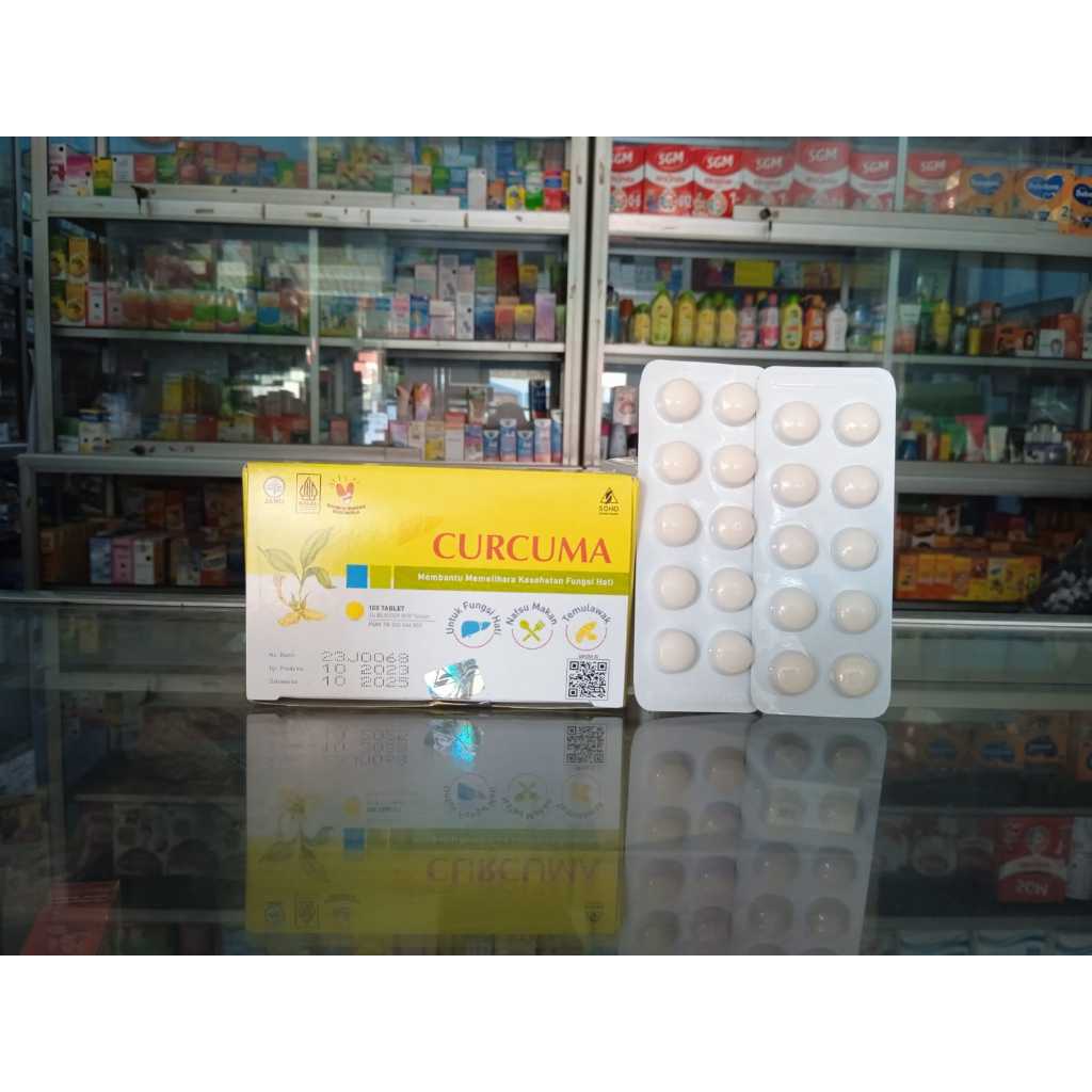Jual CURCUMA TABLET ISI10 | Shopee Indonesia