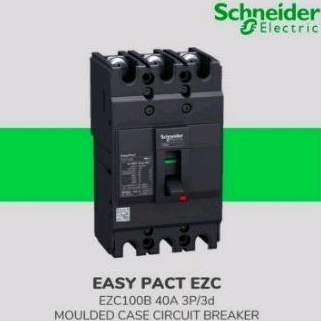 Jual MCCB EasyPact EZC100B040 40A 3 Phase 3P - Schneider | Shopee Indonesia