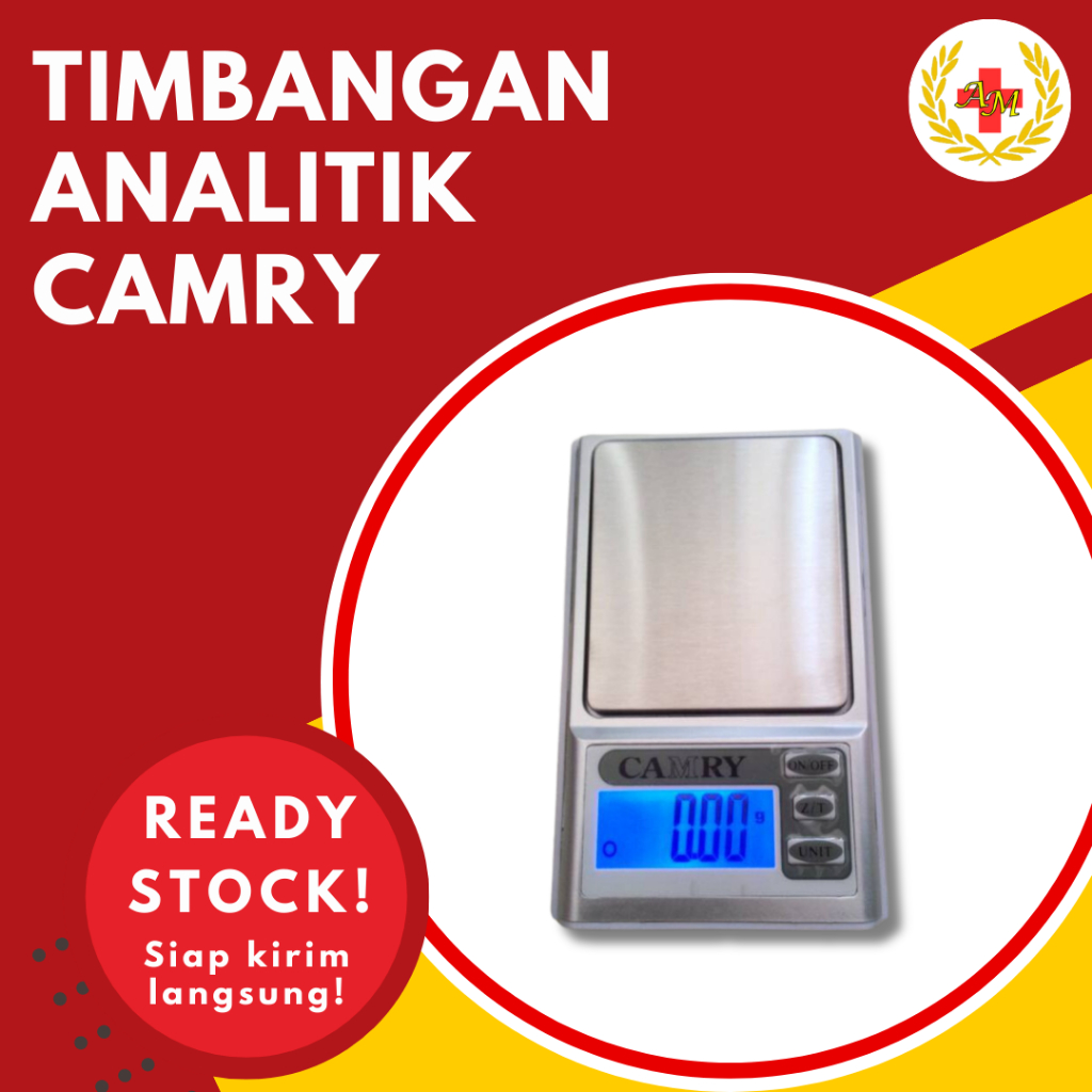 Jual Timbangan Analitik Camry 200 gram Timbangan Emas Obat Timbangan ...