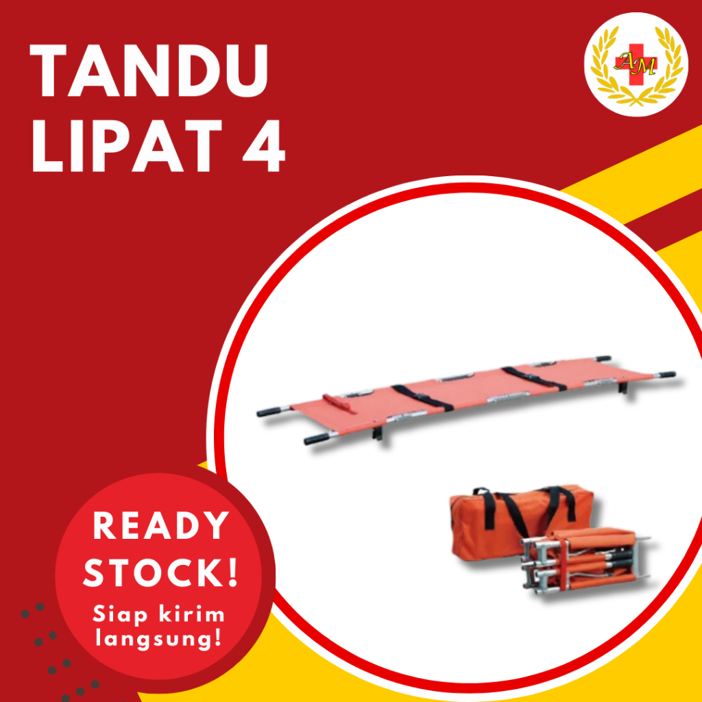 Jual Tandu Lipat 4 Stretcher Lipat 4 UKS Darurat Alat P3K | Shopee ...
