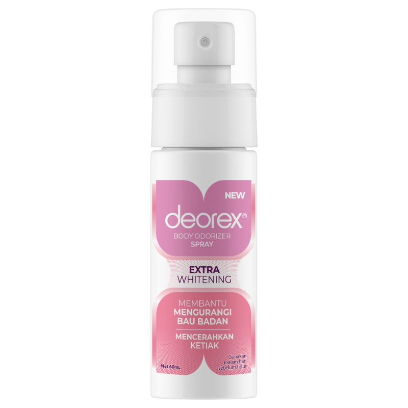 Jual Deorex Body Odorizer Spray 60 ml /Mengatasi Bau Badan / Deodorant ...