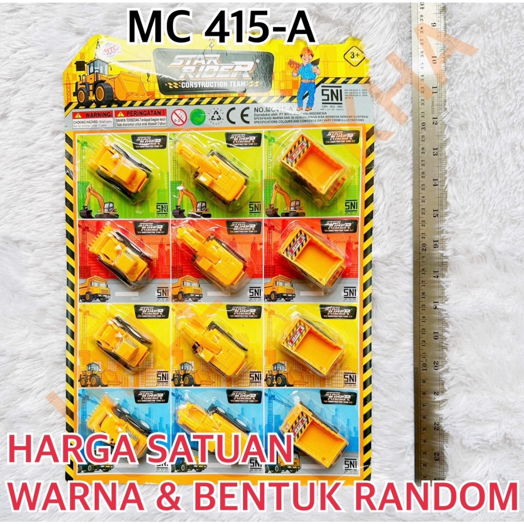 Jual MAINAN CONSTRUCTION TEAM STAR RIDER MC 415-A TRUK CONSTRUCTION ...