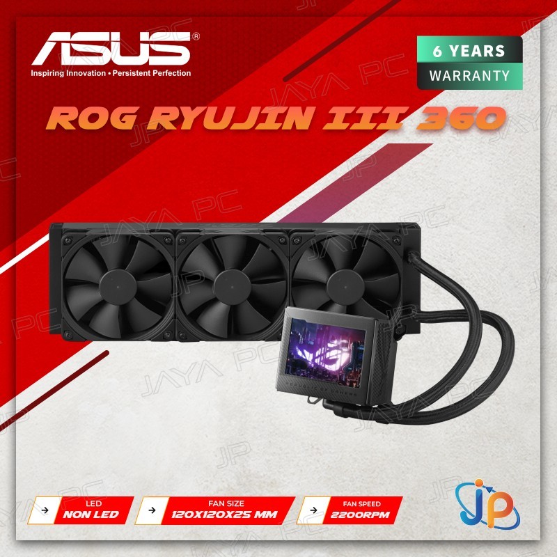 Jual ASUS ROG RYUJIN III 360 - Liquid Cooler CPU Fan 360mm | Shopee ...