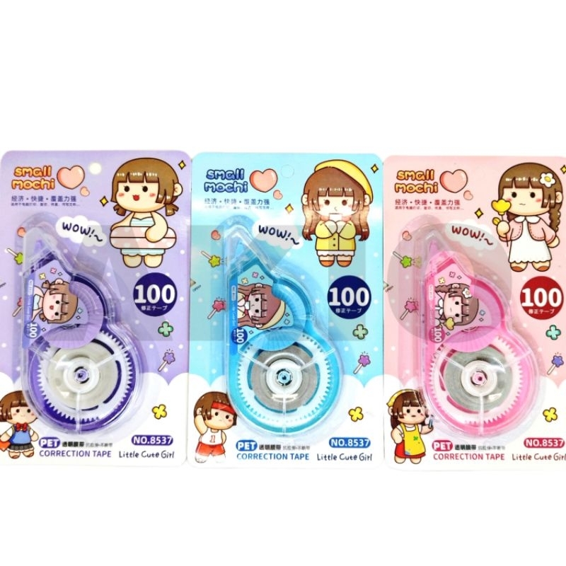 Jual Tip ex Kertas Roll Karakter LITTLE CUTE GIRL 100m 8537 Correction ...