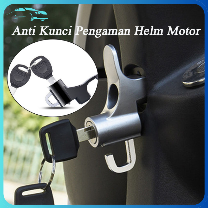 Jual Gembok Helm Anti Maling Kunci Helm Motor Anti Kunci Pengaman Helm ...
