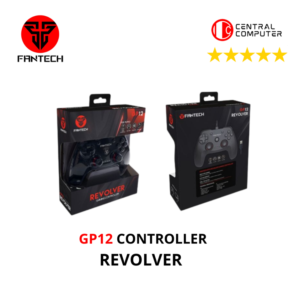 Jual FANTECH REVOLVER GP12 GAMING CONTROLLER GAMEPAD JOYSTICK USB ...