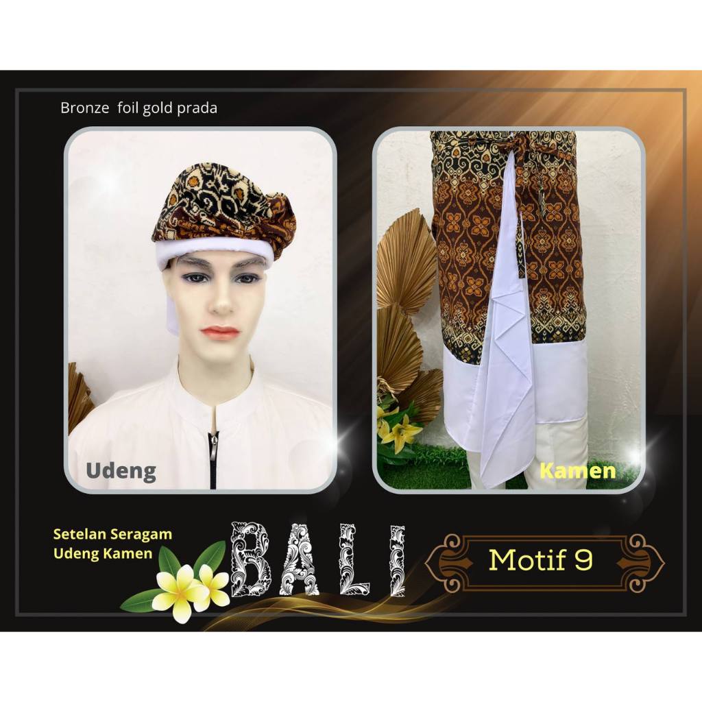 Jual SETELAN UDENG DAN KAMEN PRIA DEWASA SETENGAH JADI PAKAIAN ADAT ...