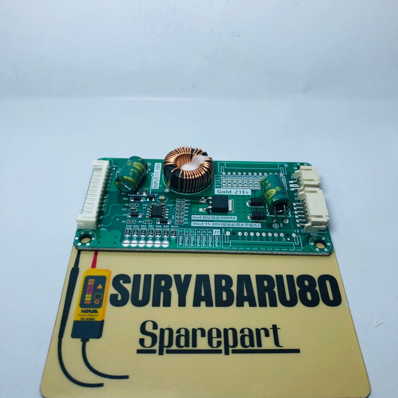Jual Universal LED Backlight Driver GOLD-16ES / Gold-21E s Converter DC-DC Inverter untuk TV LED ...
