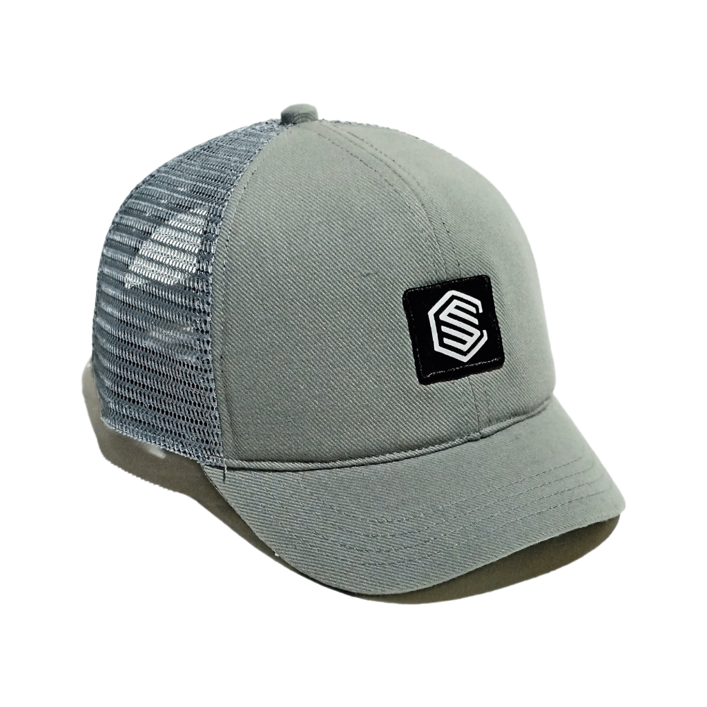 Jual Shetastic Caps Visor Pendek Topi Pria Truker Hat Gray | Shopee ...