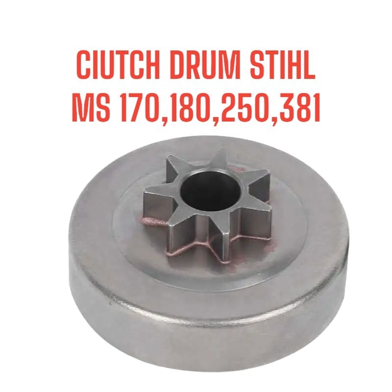 Jual clutch drum STIHL Ms 170,250,381 ,382 sproket chain saw stihl ...