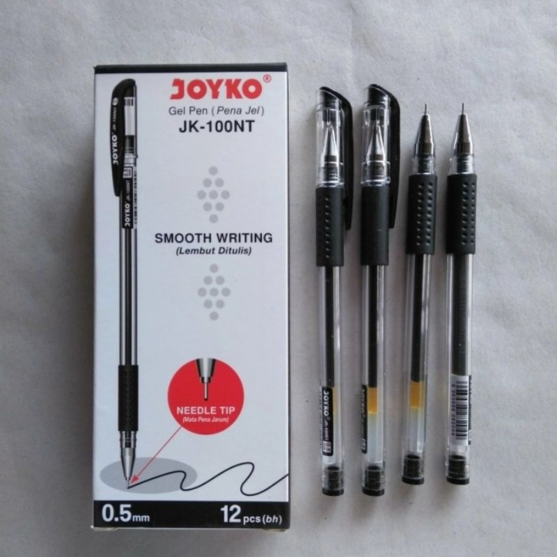 Jual PULPEN / PEN GEL JOYKO JK-100NT (12 pcs) | Shopee Indonesia