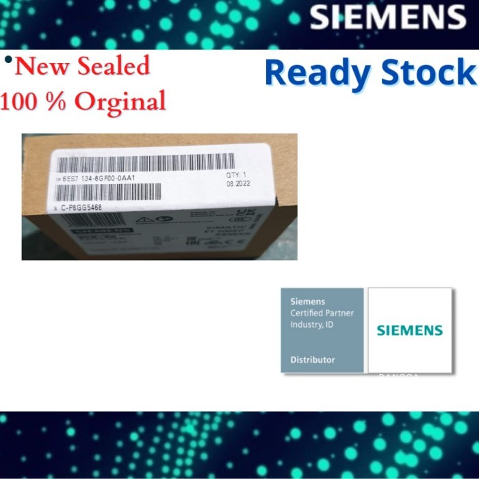Jual Siemens 6es7134 6gf00 0aa1 Simatic Et 200sp Analog Input Module