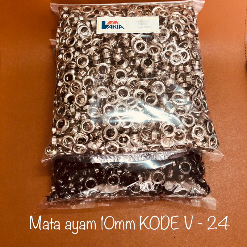 Jual mata ayam 10mm per 144 set / mata ayam eyelet 10mm 144 set + ring ...