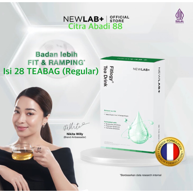 Jual Newlab teh tea 28 Teabag detox Newlab+ New lab beaudelab minuman ...