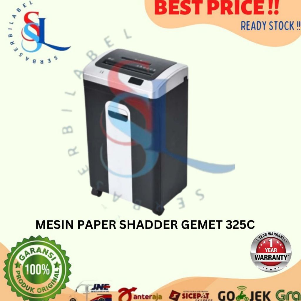 Jual Mesin Penghancur Kertas GEMET 325 C Paper Shredder | Shopee Indonesia