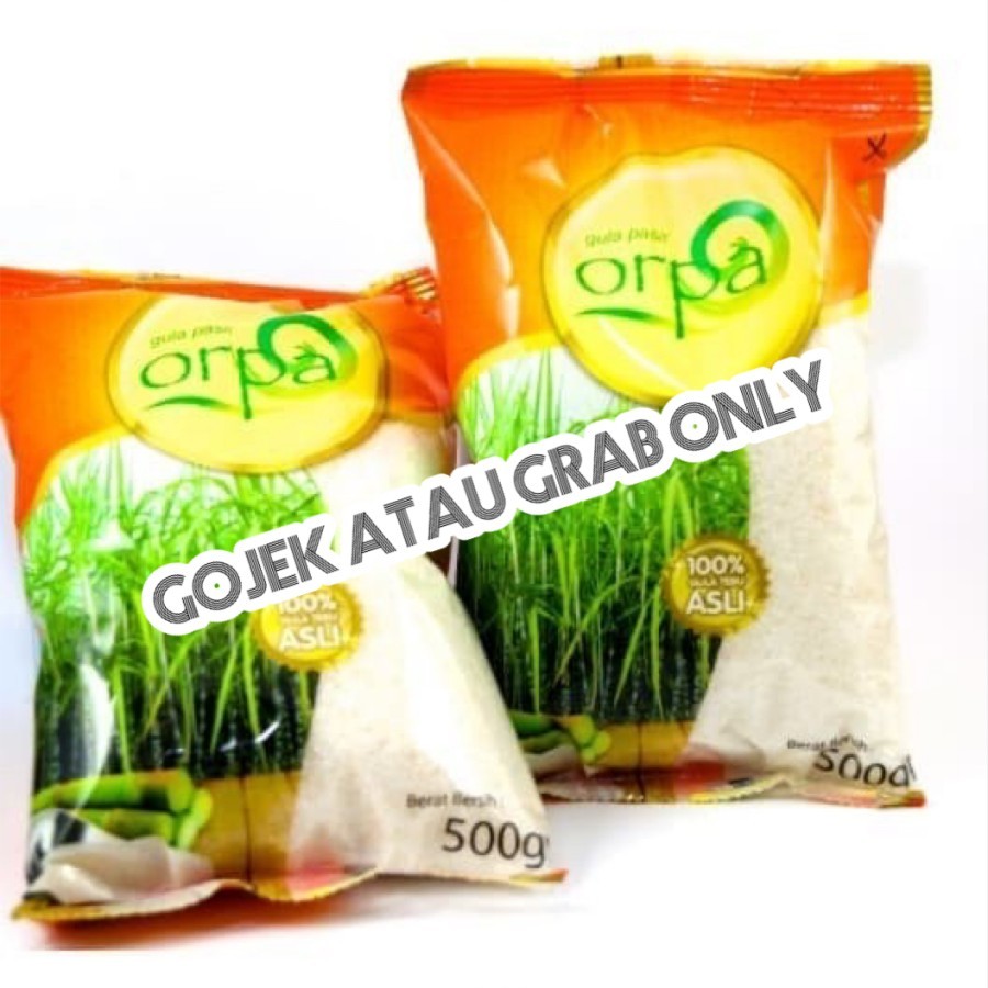 Jual gula pasir kemasan 500 gram merk orpa | Shopee Indonesia