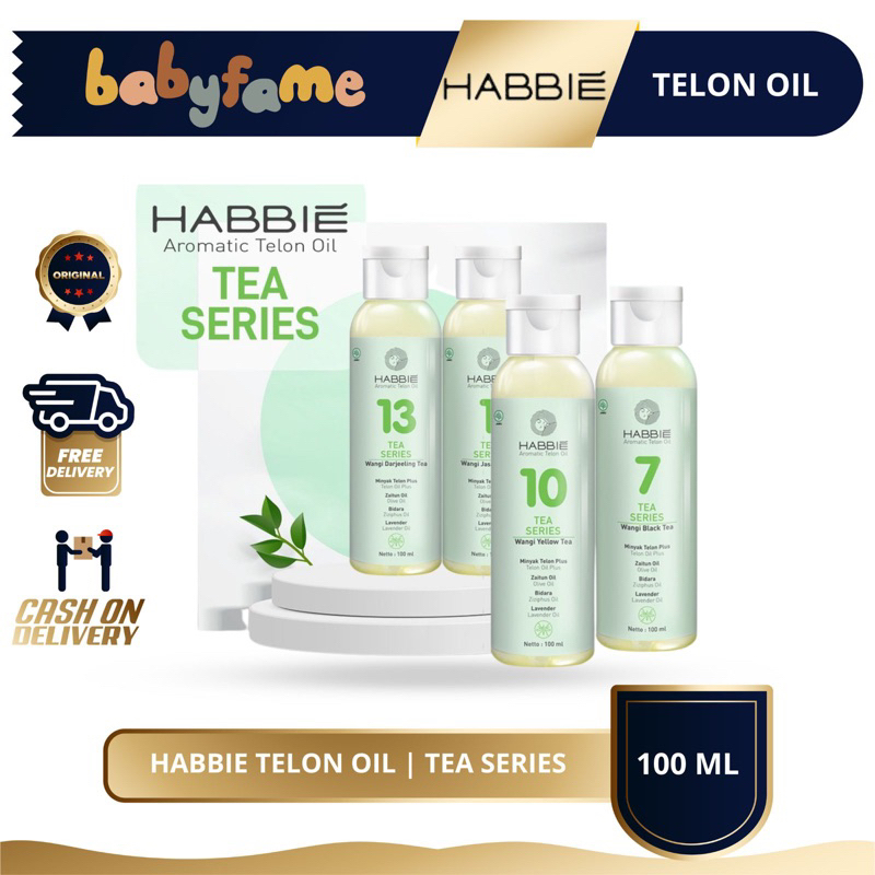 Jual HABBIE MINYAK TELON TEA SERIES | 100ML | MINYAK TELON AROMATIC ...