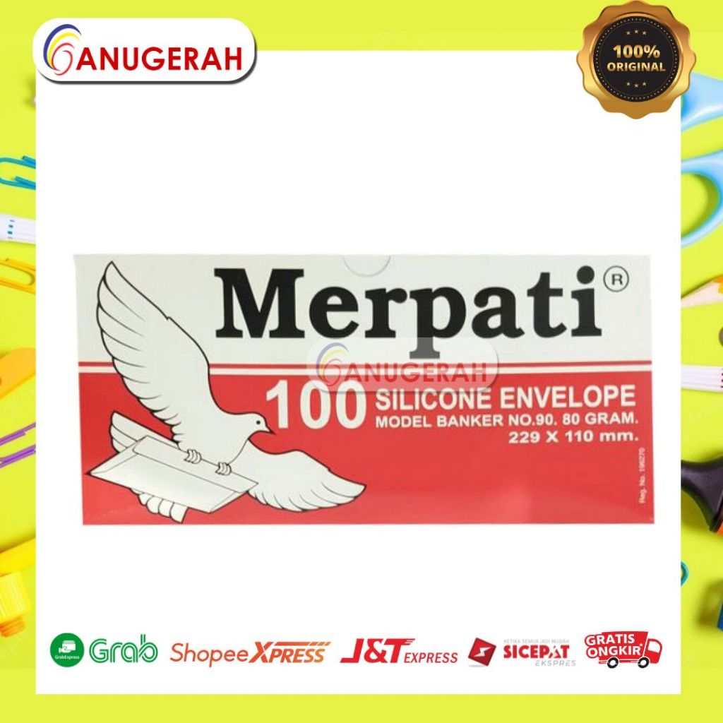 Jual MERPATI 90 70 GR AMPLOP | Shopee Indonesia