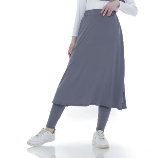 Jual Legging Rok Panjang Olahraga Wanita Skirt Sport Jogging Renang ...
