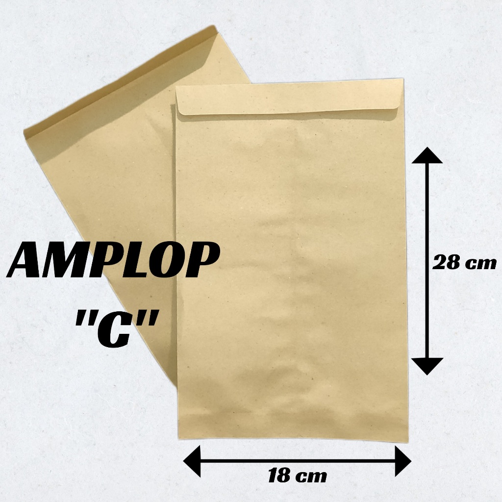 Jual AMPLOP COKLAT SAMSON ISI 100 LEMBAR/ AMPLOP COKLAT (A B C) | Shopee Indonesia
