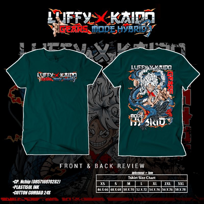 Jual Monkey D Luffy New Season Gear5 - Luffy feat Kaido Mode Hybrid - D ...
