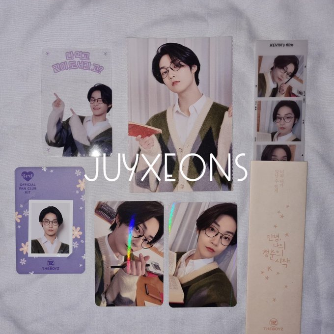 Jual KEVIN THE BOYZ 3rd Official Fankit Club Photocard ID Photo ...