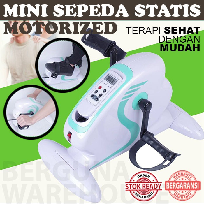 Jual Sepeda Statis Elektrik / Alat Terapi Penderita Stroke Fisioterapi ...