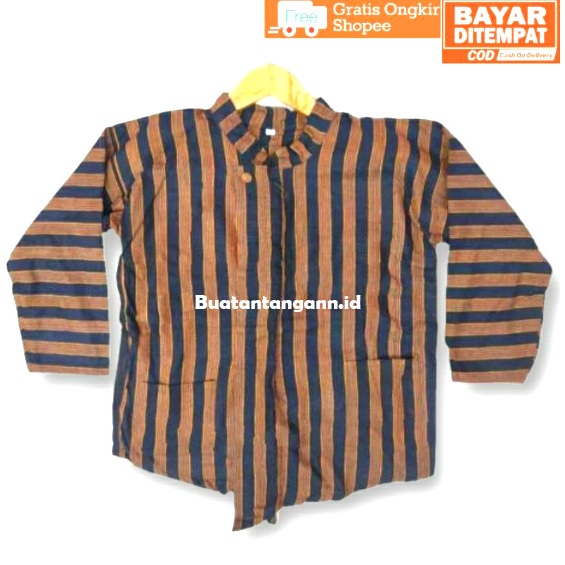 Jual Surjan Lurik Dewasa Pakaian Adat Jawa Surjan Lurik | Shopee Indonesia